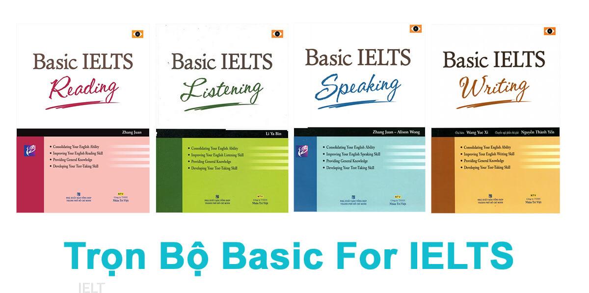 [MỚI NHẤT] Trọn Bộ Basic IELTS Speaking, Writing, Listening, Reading (PDF vs Audio) - Sigma Academy